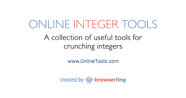 Separate Integer Digits Online Integer Tools